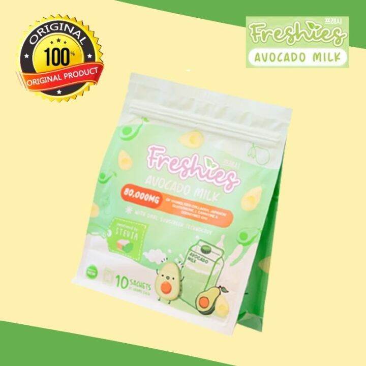 ORIGINAL FRESHIES Avocado Milk 10 Sachets | Lazada PH
