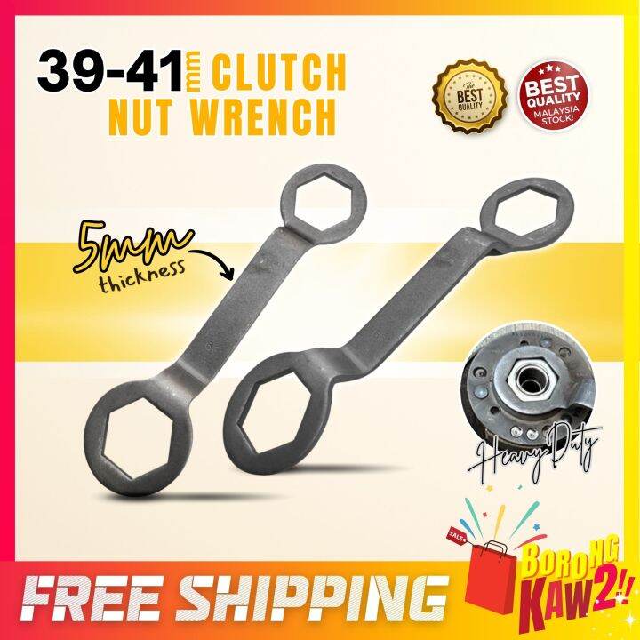 Clutch Nut Wrench Clutch Double Socket Nut Wrench Opener CVT Spanner ...