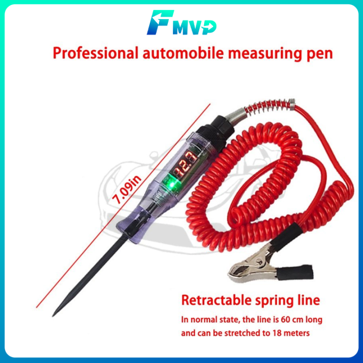 FMVP Car Circuit Tester Auto Test Light Lamp Voltage Test Pen Tool ...