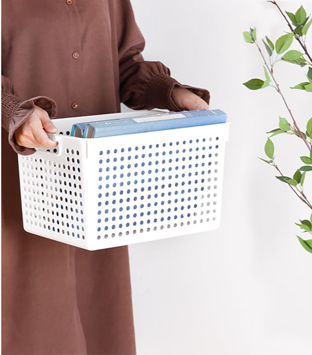 Square Basket Tray Storage Box Rectangular Basket Snack Toy Storage ...