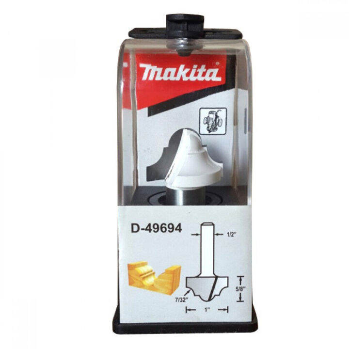 MAKITA ROUTER BIT CLASSIC PLUNGE CUT BIT 1X1/2" D-49694 | Lazada