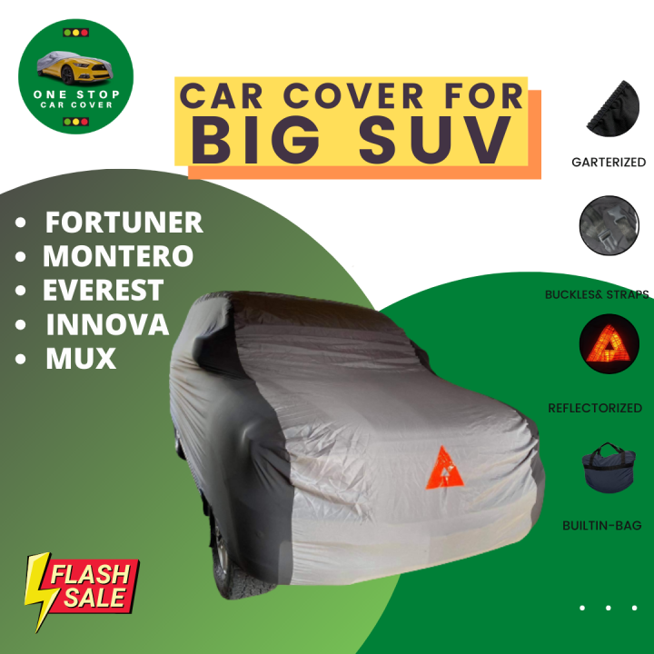 CAR COVER WATER REPELLANT FOR MONTERO, FORTUNER, MUX, TERRA, EVEREST ...