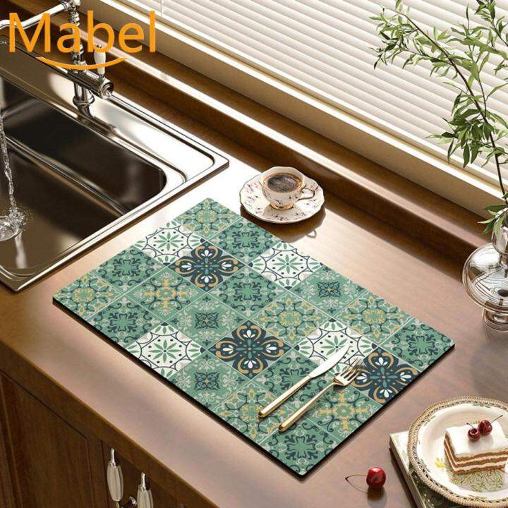 SDFBN กันลื่น โคลนไดอะตอม ทนความร้อนทน แห้งเร็วมาก สำหรับห้องครัว แผ่น ...