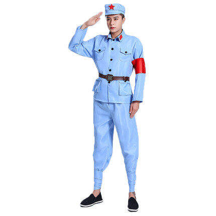 Adult Red Army costumes chorus costumes men and women Eighth Route Army ...