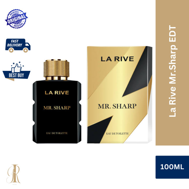 [Original] LA Rive Mr.Sharp EDT 100ML For Men | Lazada