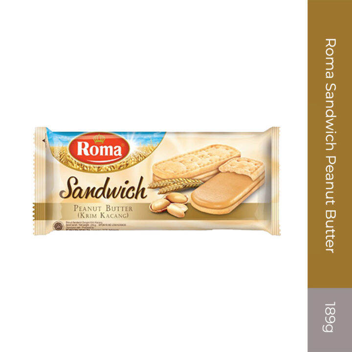 Roma Sandwich Peanut Butter 189 gr | Lazada Indonesia