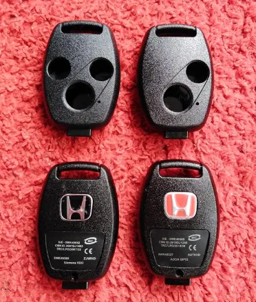 Remote Key Shell Case Honda CRV City Jazz Accord Civic fob with logo ...