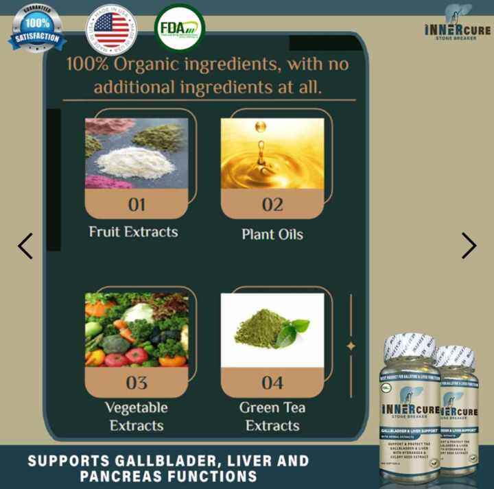 Innercure Relieve Gallstone Bladder and Dissolve other Toxins FDA ...