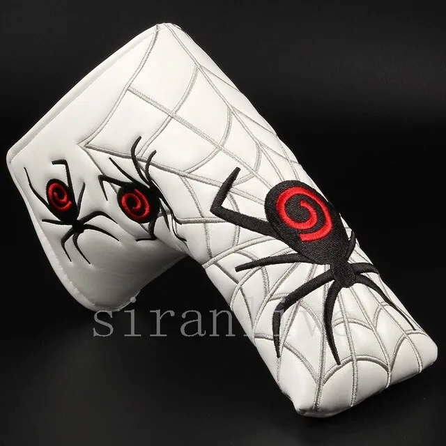 New Spider With Silver Web Golf Putter Cover Headcover For Scotty ...