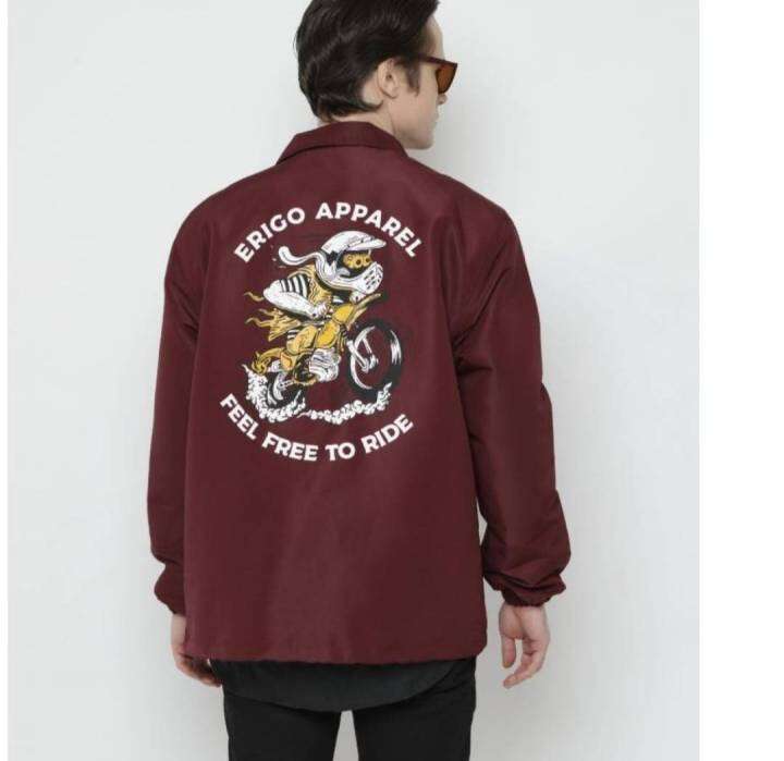 ERIGO COUCH FEEL FREE TO RIDE MAROON/JAKET COUCH ERIGO MERAH Marun COD ...