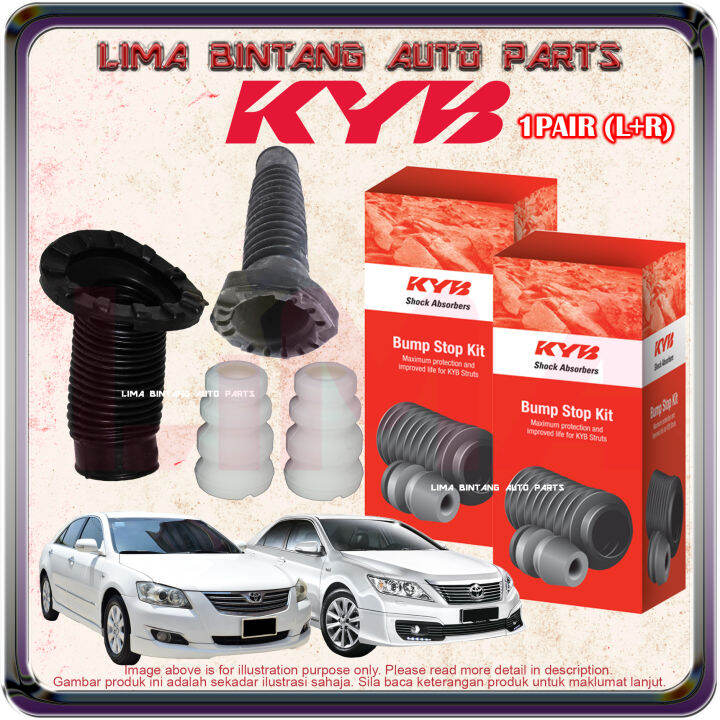 Toyota Camry ACV40 ACV41 ACV50 ASV50 ACV51 Front / Rear Absorber Cover ...