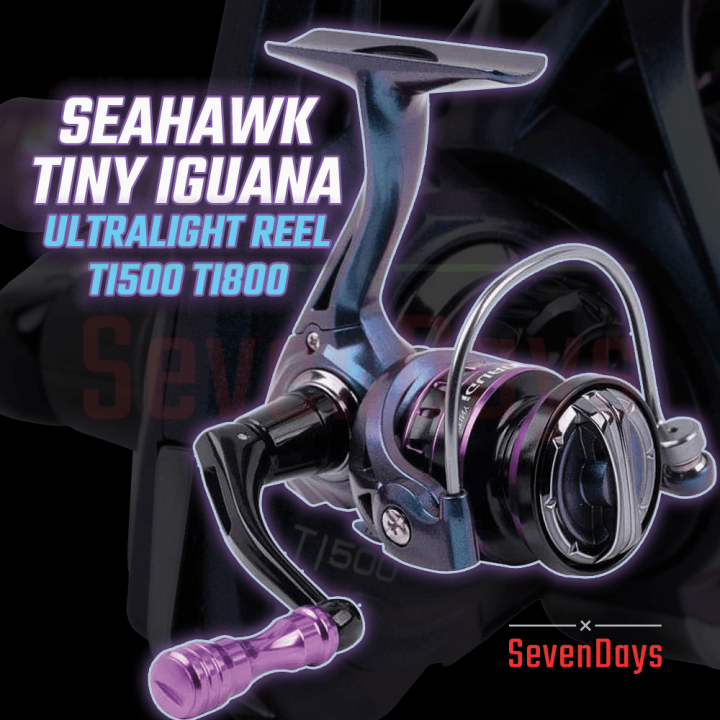 Seahawk Tiny Iguana Ultralight Fishing Reels 800 500 Kekili Mesin ...