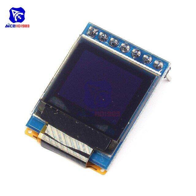 Diymore 0.66นิ้วโมดูลแสดงผลจอ Lcd Oled 6448 64X48 4pin Iic/ 7pin ...