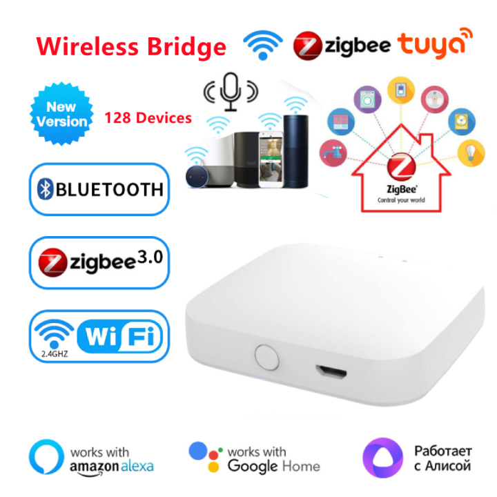 E Life Smart Store Multi-mode Gateway Zigbee Tuya Smart Home Bluetooth Mesh Hub Smart Life ...