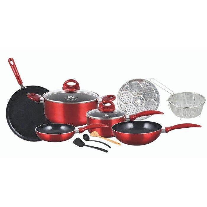 Peralatan Masak Panci Set Vicenza V712 12pc | Lazada Indonesia