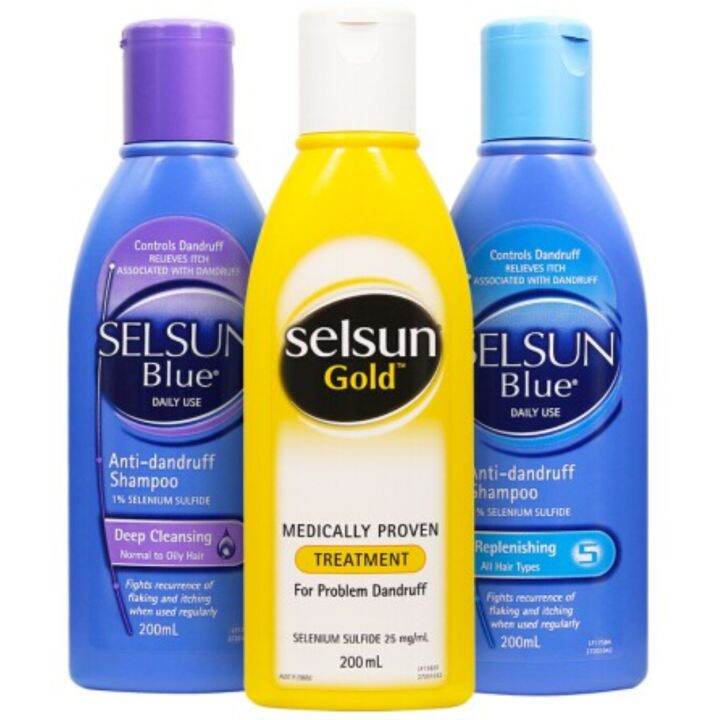 Selsun Gold Deep Cleansing Anti Dandruff Shampoo 200ml | Lazada PH
