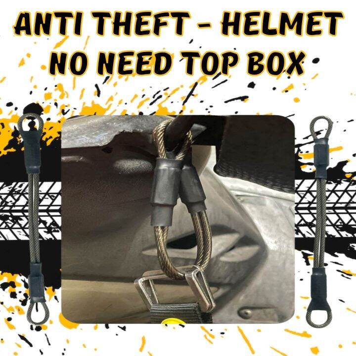 💖[HELMET STRAP ANTI THEFT LOCK] Helmet Lock for Anti Theft Lock For ...