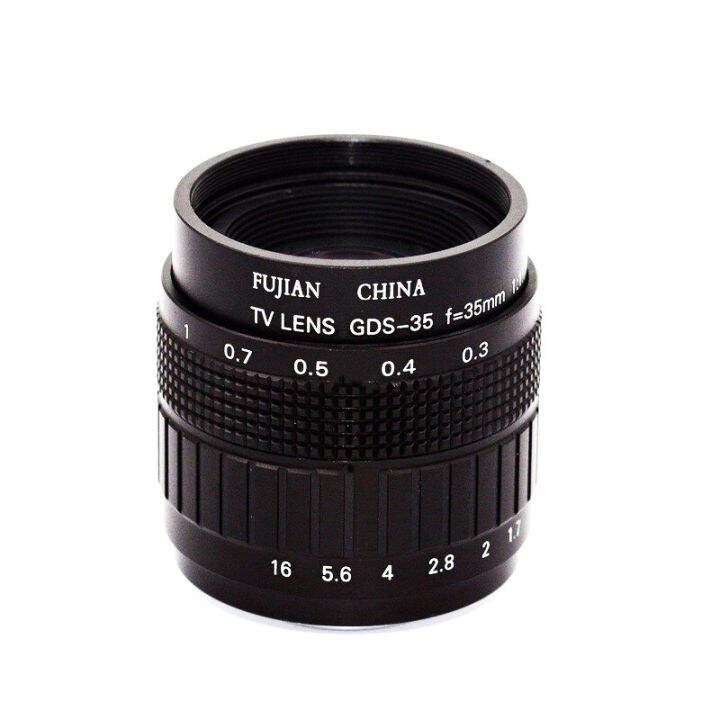 FUJIAN 35mm F1.7 GDS-35 Manual Focus Lens C Mount | Lazada.co.th