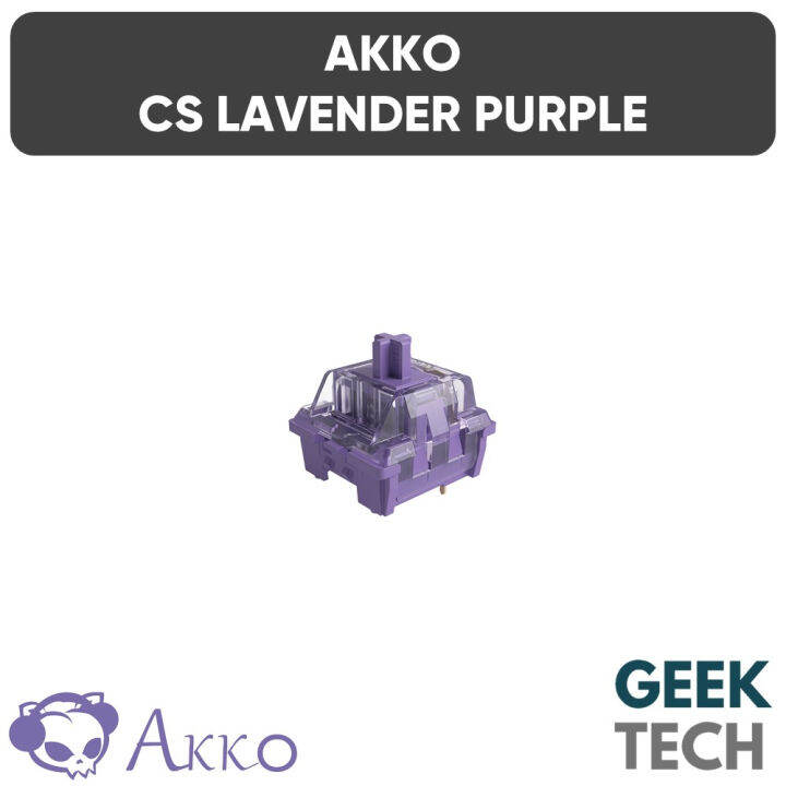 AKKO CS Lavender Purple Tactile Switches (1pcs) | Lazada