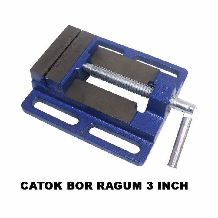 EELIC CBR Catok mesin bor ragum meja Ada pilihan ukuran 2.5inch 3inch ...