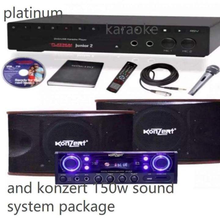 Konzert KCS - 212 with Platinum Junior 2 and wired microphone | Lazada PH