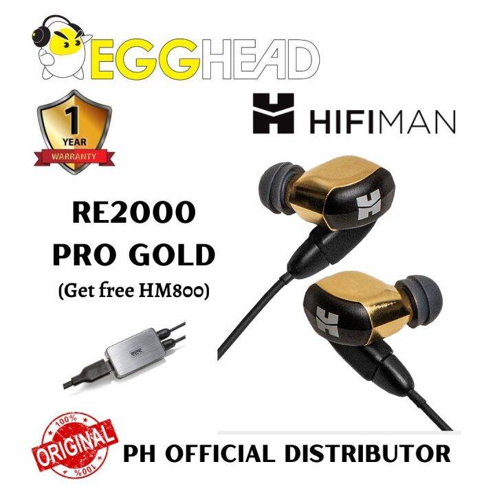 HIFIMAN RE2000 Pro w/ Free HM800 2022 | Lazada PH