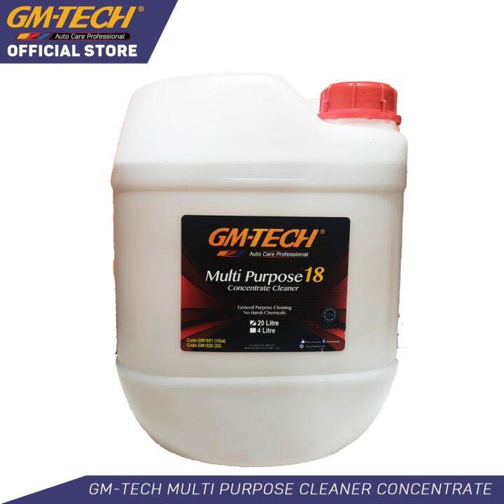GM-Tech Multi-Purpose Cleaner 18 All Purpose Cleaner Concentrate ...