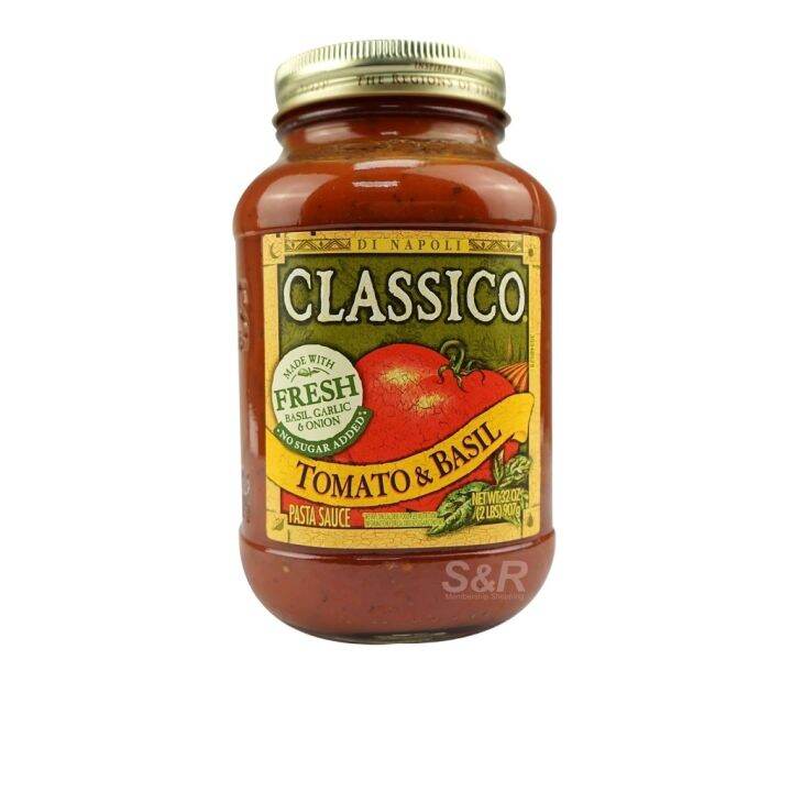 Classico Tomato and Basil Pasta Sauce 907g | Lazada PH