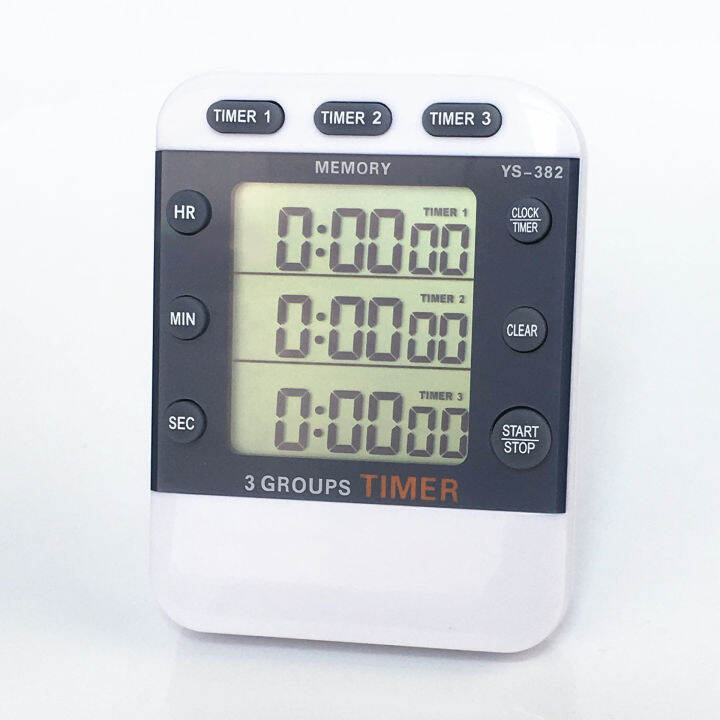[In Stock] Three Channel Electronic Kitchen Timer Electronic Chrono ...