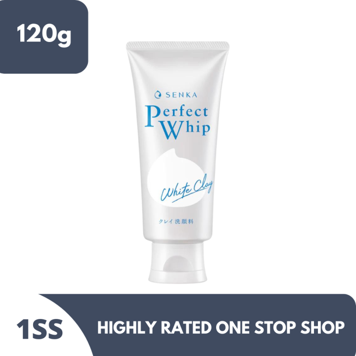 Senka Perfect Whip White Clay 120g | Lazada PH