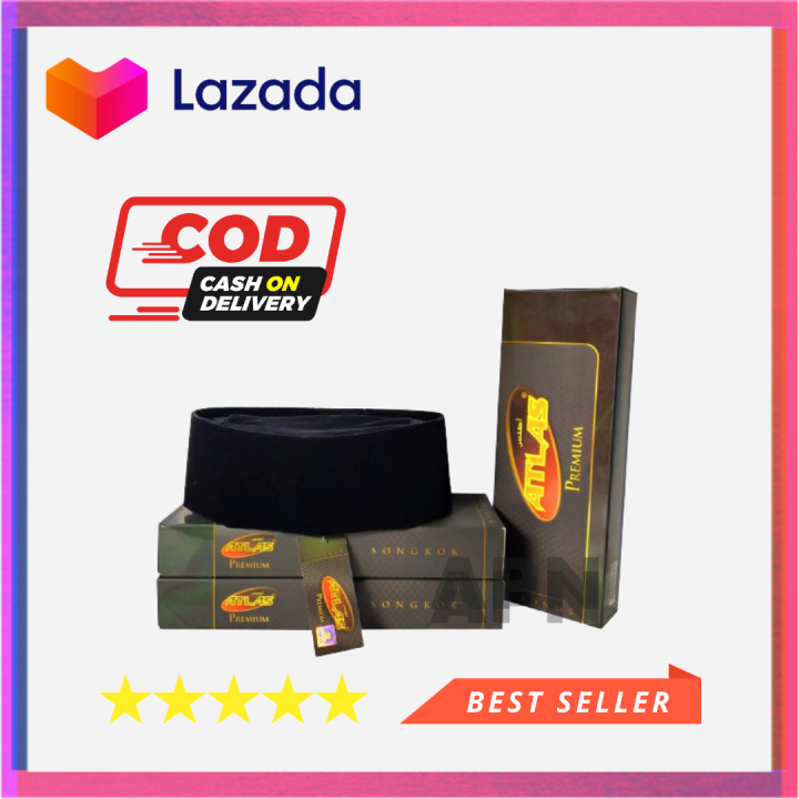 PECI SONGKOK HITAM ATLAS AC PREMIUM ORIGINAL | Lazada Indonesia