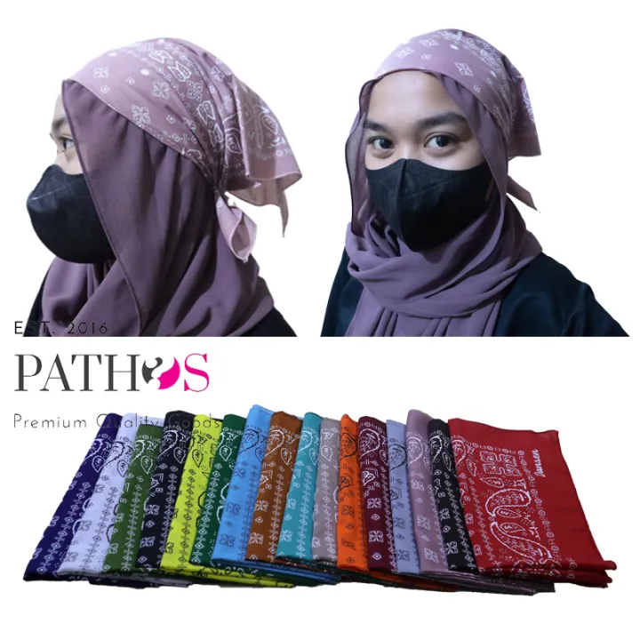 Syal Slayer Scarf Koboi cowboy Koboy Motor Dilan 1991 Bandana Paisley ...