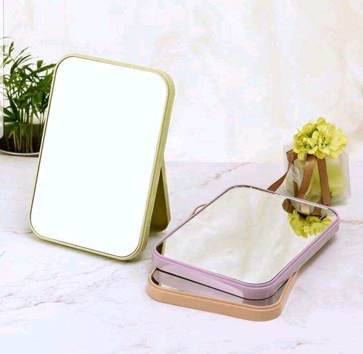 BD - KACA RIAS CERMIN LIPAT 15X11 PERSEGI - PORTABLE BEAUTY MIROR KACA ...