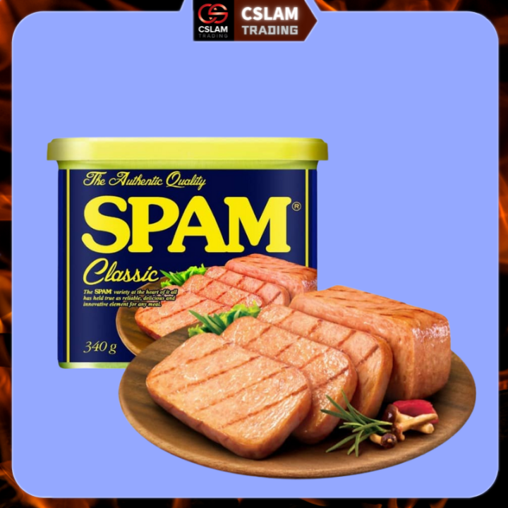 Korea CJ Pork Spam Single Classic Ham 스팸 클래식 韩国经典午餐肉340g | Lazada
