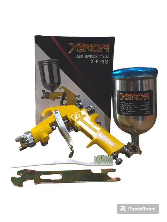 Spray Gun Spraygun XENON F75G F75G Mirip Lakoni Tabung Atas | Lazada ...