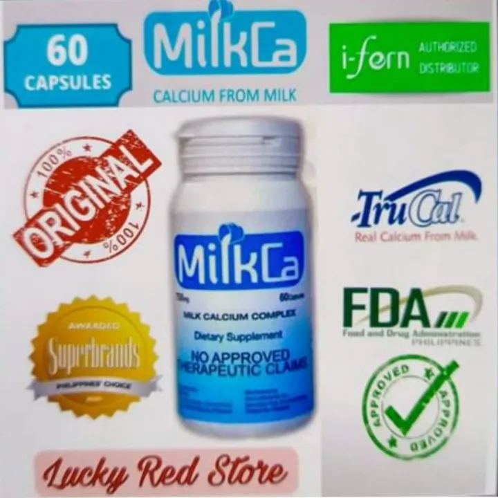 MilkCa 60 Capsules ORIGINAL by ifern | Lazada PH