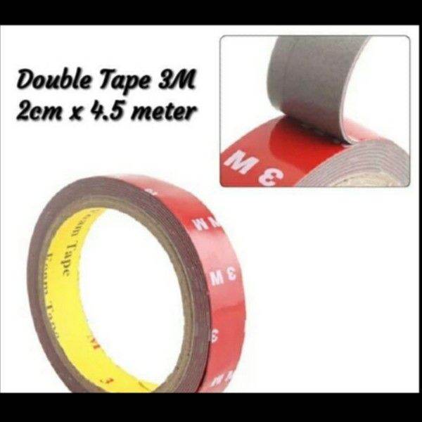 Double Tape 2 cm x 4.5 Meter Merah | Lazada Indonesia