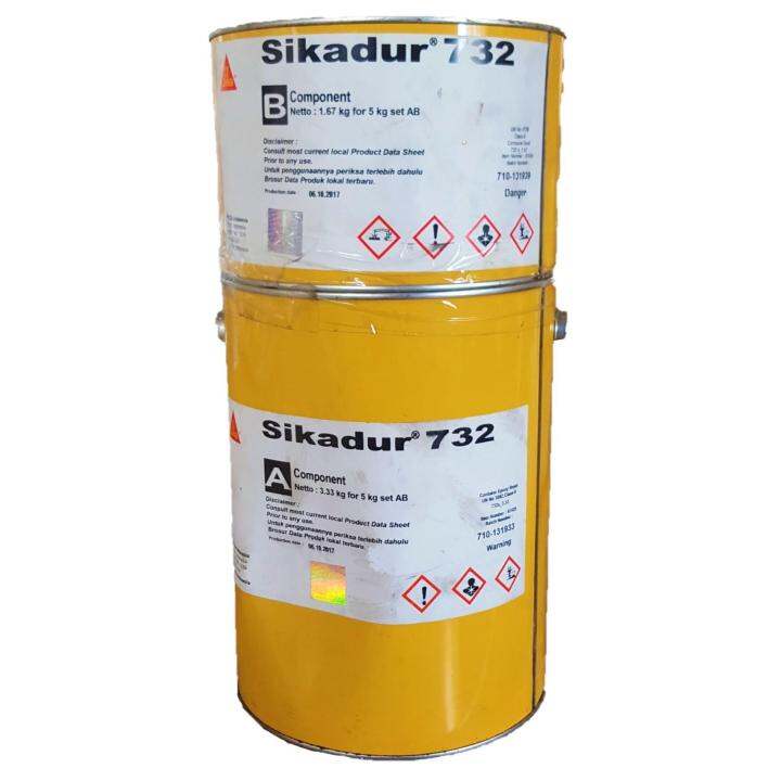 Sika Sikadur 732 Epoxy Resin Bonding Agent, Epoxy Adhesive & Mortars - 5kg | Lazada PH