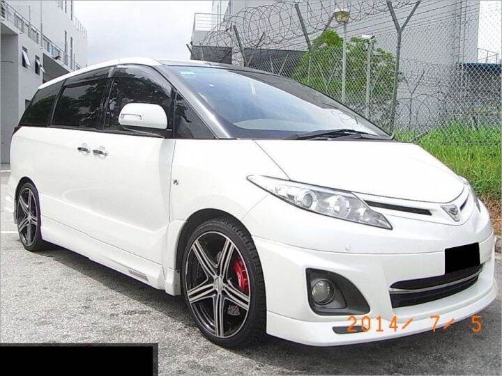 Toyota estima acr50 acr55 gialla Bodykit body kit front side rear skirt ...