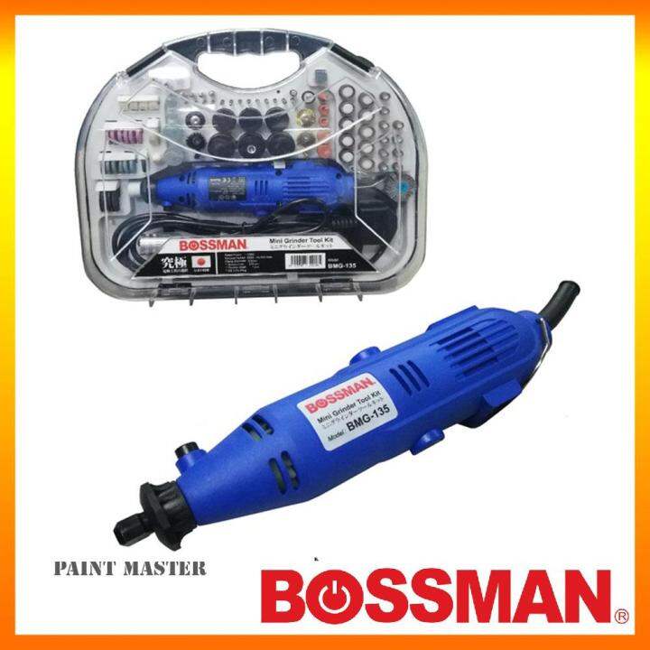 Bossman Mini Grinder/Engraver/Polisher Set w/ 210pcs Accessories ...