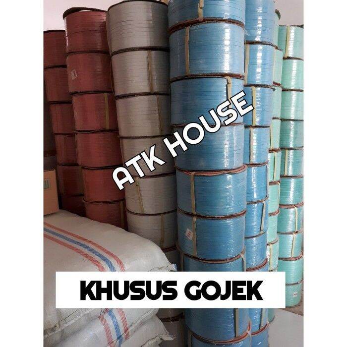 Tali Strapping Straping Band Warna 15mm/Tali Packing/Tali Klem Klam ...