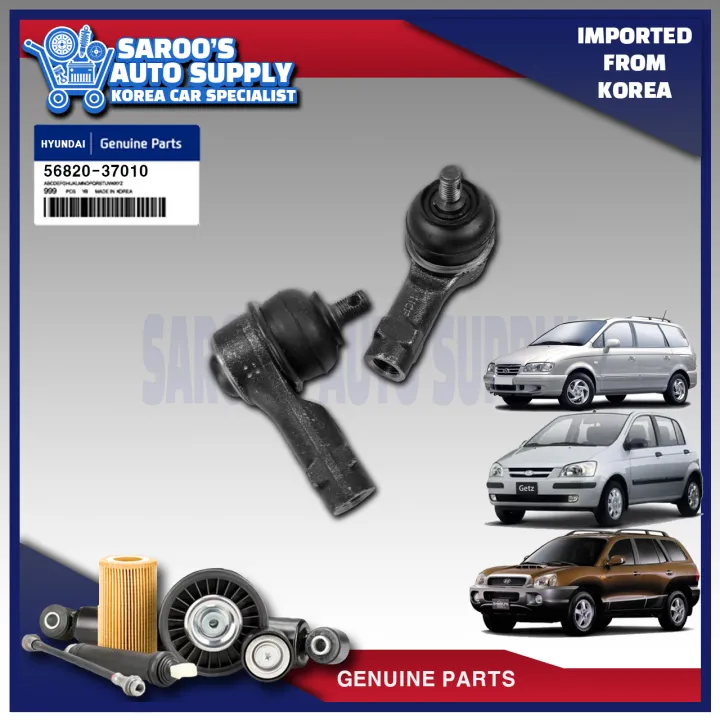 [Genuine] Tie Rod End Set For Santa Fe , Getz , Trajet , Original ...