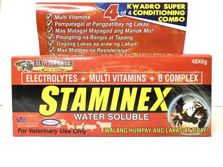 [CLR AGRIVET] STAMINEX FOR GAMEFOWL/ Fighting cock multi vitamins ...