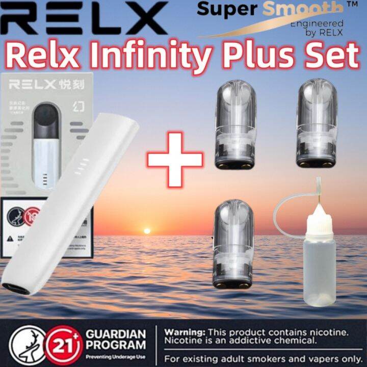 original infinity plus set viper smoke original full set relix infinity ...