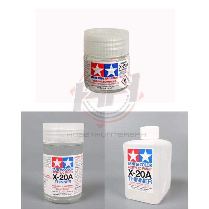 Tamiya: X-20a Acrylic Thinner 10ml / 46ml / 250ml | Lazada PH