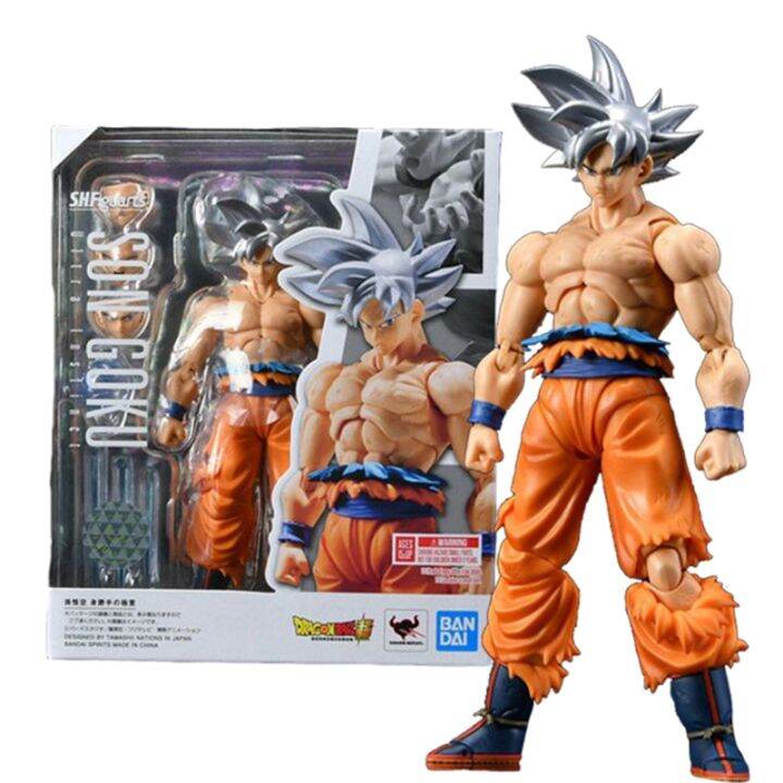 Anime 28 Style Dragon Ball White Haired Son Goku Action Figure Series ...