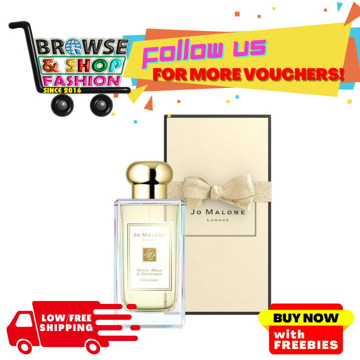 JM White M0ss & Sn0w dr0p | Lazada PH