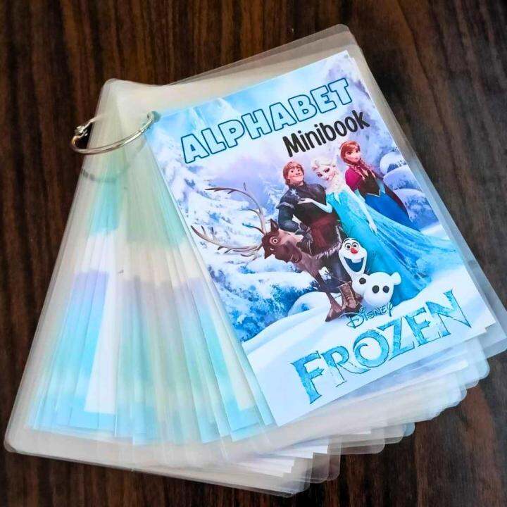 Alphabet Laminated Flashcards Frozen Theme | Lazada PH