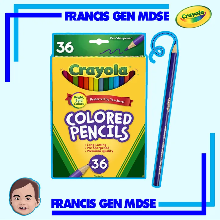 Crayola COLORED PENCILS [36 Colors] | Lazada PH
