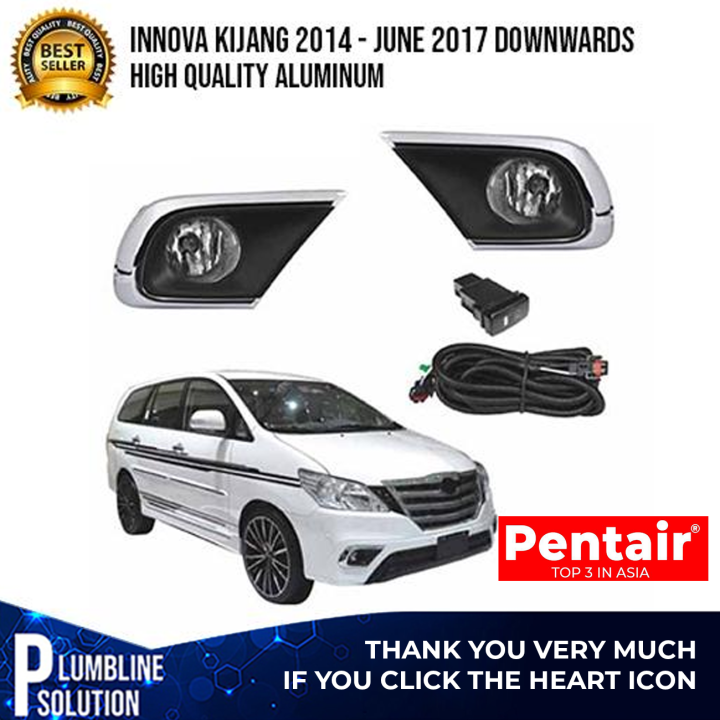 Pentair Toyota Innova 2014 2015 July 2016 OEM Fog Light / Fog Lamp ...